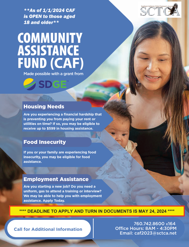 Community Assistance Fund (CAF) – SCTCA