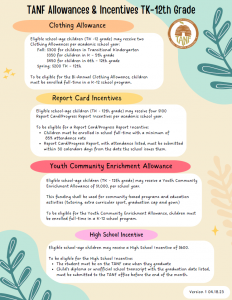 TANF Flyer – SCTCA